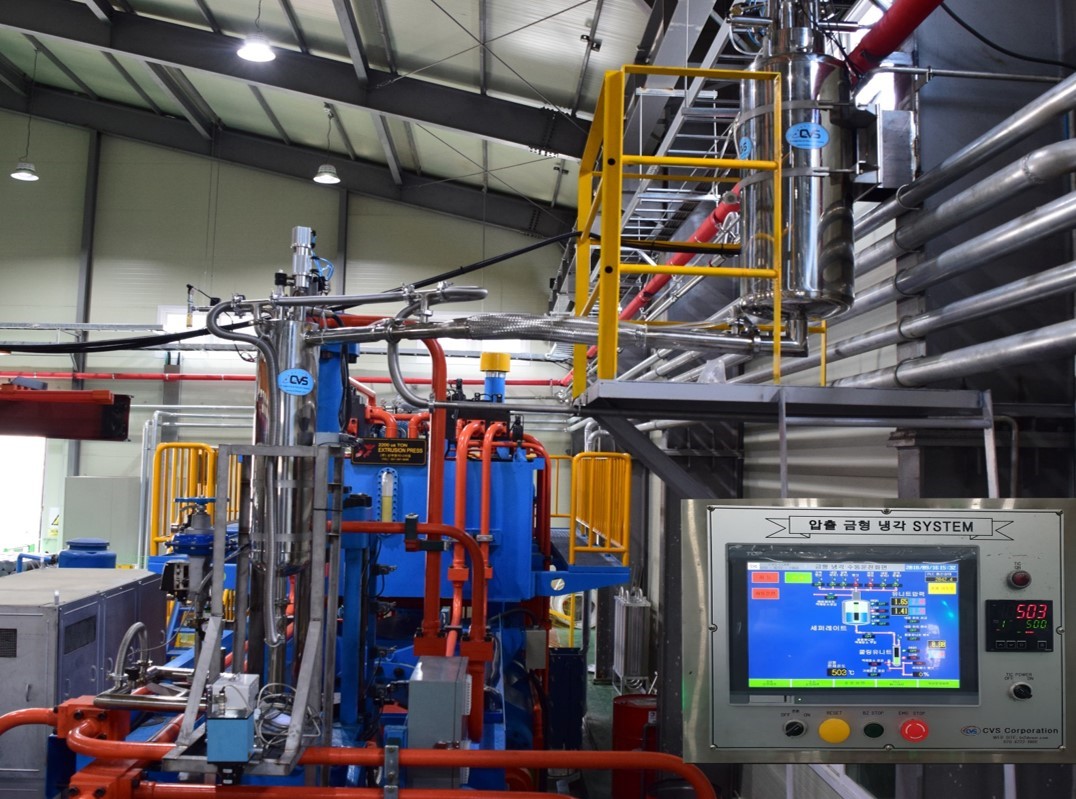 Liquefied Nitrogen use in Aluminum Extrusion